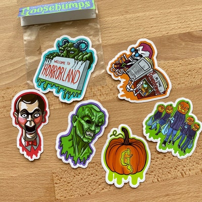 The Goosebumps Sticker Pack - Etsy