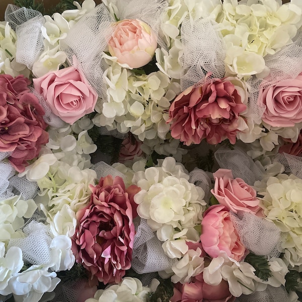 Blush Vintage Pink Garland, 6ft Flower Garland , Wedding Garland ...