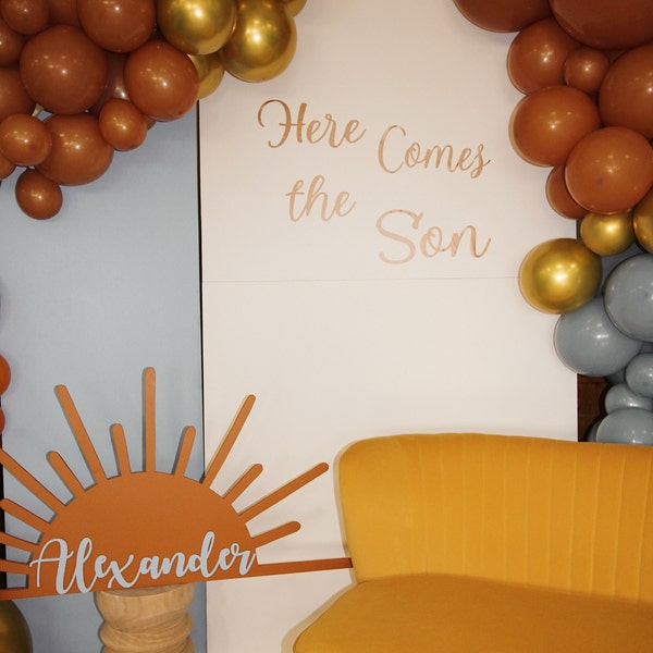 Chiara Arch Backdrop Ripple Wedding Decoration Open Rainbow Arch ...