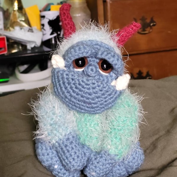 Adorable Gremlin Crochet Pattern - Instant Download PDF - Cute Monster ...