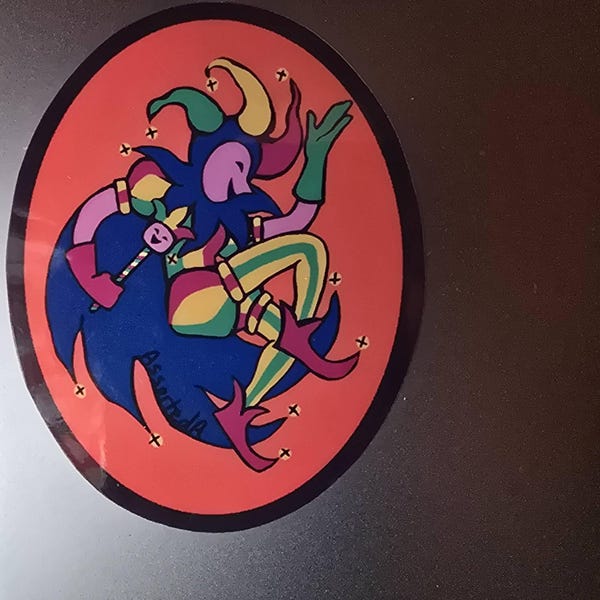 Forest Jester Art Print - Etsy