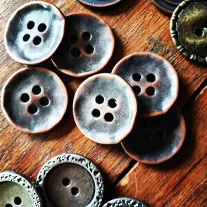 Metal Buttons Dull Silver Radial Lines Hole Buttons 11mm | Etsy