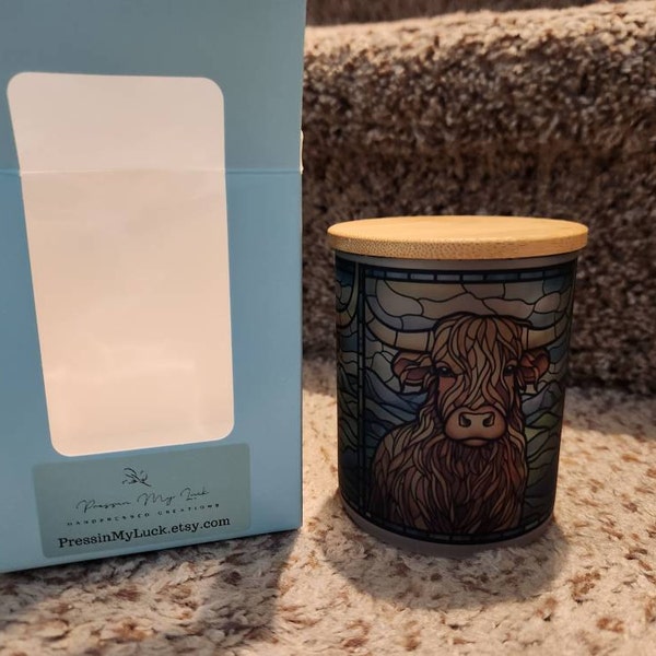 Fluffy Cow Ceramic Canister, Highland Cow Jar, Decorative Container - Etsy