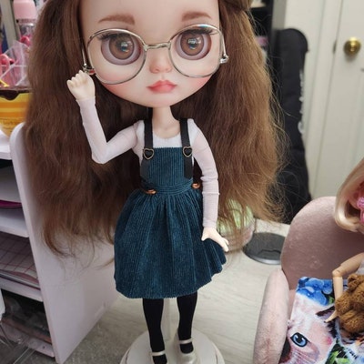 Black Pullover Dress With Tulle Blythe, Pullip, Obitsu 26 27, Pure ...
