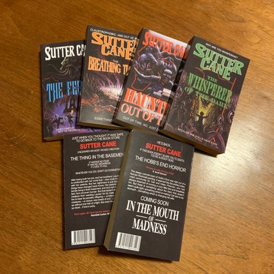Sutter Cane Books in the Mouth of Madness - Etsy
