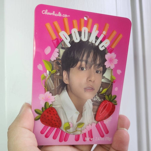 Strawberry Sakura Photocard Acrylic PC Holder Kpop - Etsy