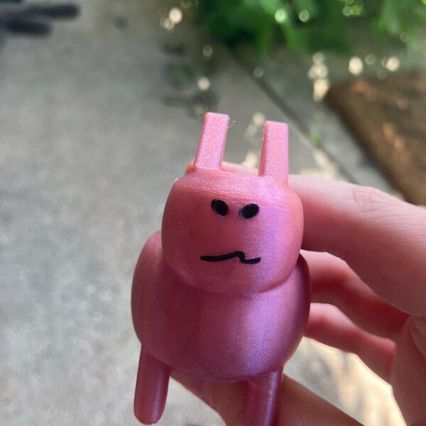 Gubby From Roblox 3d Print Meme Bunny. Forsaken Game, Dream Game Rabbit ...