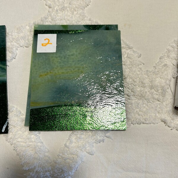 90 COE brown Transparents Bullseye Glass Sheets. choice of 4 Colors ...