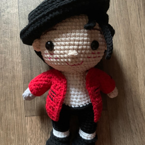 Michael Jackson Crochet Doll || Michael Jackson Doll, Crochet ...