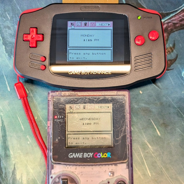 Gameboy Color Original Style Custom Rear Sticker / Label Full ...