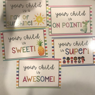 Happy Mail for Students BUNDLE 5 of Each Kind Postcard for Students ...