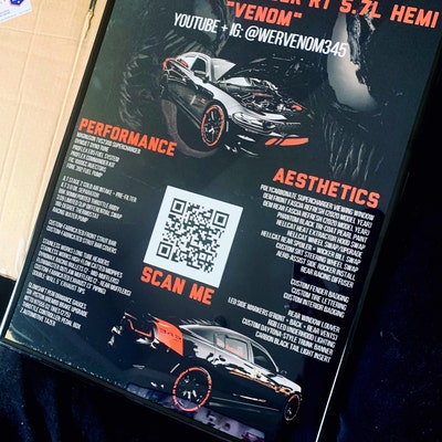 Digital Custom Car Show Board Edit - Etsy