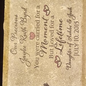 Personalized Horse Pony Memorial Stone. 8x4 Stone Brick. - Etsy