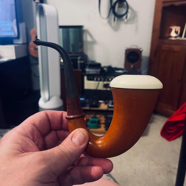 Deep Lattice Cigarette Holder, the Best Block Meerschaum, Unsmoked ...