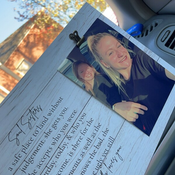 Soul Sister, Best Friend Gift, Soul Sisters Frame, Gift for BFF, Best ...