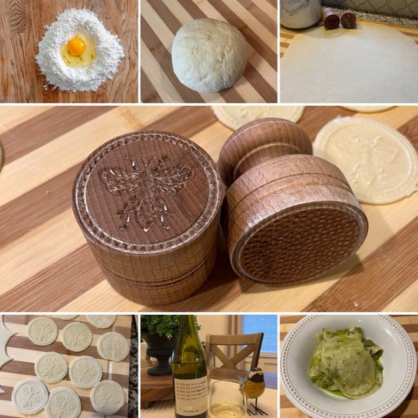 CORZETTI PASTA Stamp: 4 Various Sets 1 Handle 1 or 2 or 3 or 4 Stamps ...