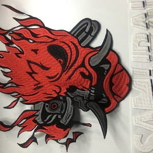 Spine Back Patch Patch Bone Large Patch Embroidered Patch | Etsy