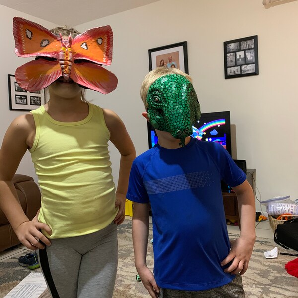 Bengal Tiger Mask, Unique Mask, Animal Mask, Paper Mache, Wearable - Etsy