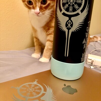 Die Cut Viking Decal, Valkyrie Sticker, Viking Woman Decal, Viking ...