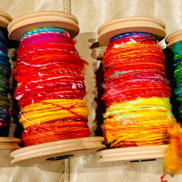 Fall Colors Art Batt, Merino Batt, Spinning Art Batt, Art Yarn ...