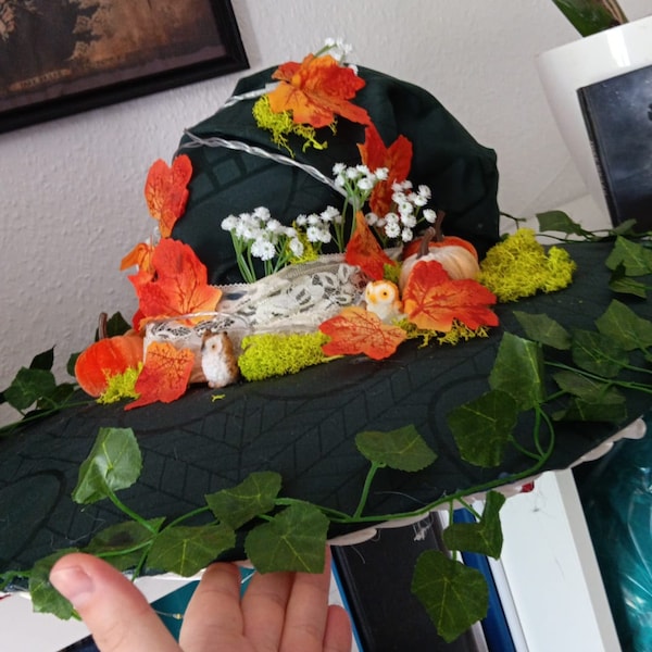 Curly Witch Hat Pattern - Digital Download | PDF File - Etsy