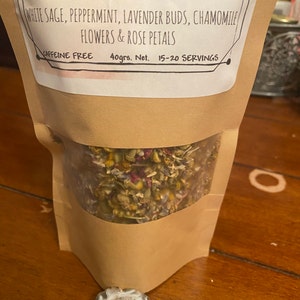 EMPATH GODDESS Tea Blend Relaxing & Cleansing Loose Leaf - Etsy