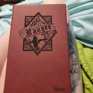 Paladin Dnd Custom Engraved Leather Journal, Dungeons and Dragons, RPG ...