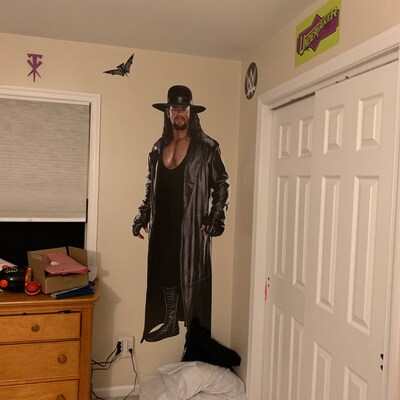 WWE Undertaker Wrestler Decal 47 Bonus Wall Sticker Set - Etsy
