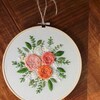 Flower Embroidery Pattern, Pdf Embroidery Pattern, Easy Embroidery Kit ...