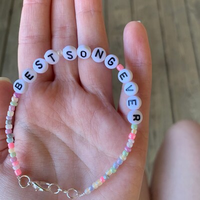 Pink One Direction Bracelet 1D Merch Concert Tour - Etsy