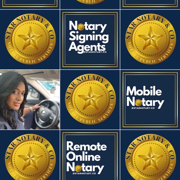 Notary Gmail Signature Template, Editable Email Signature for Notary ...