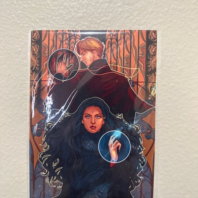 Helion and Lucien Acotar Acomaf Fanart Booksleeve Sarah J Maas - Etsy