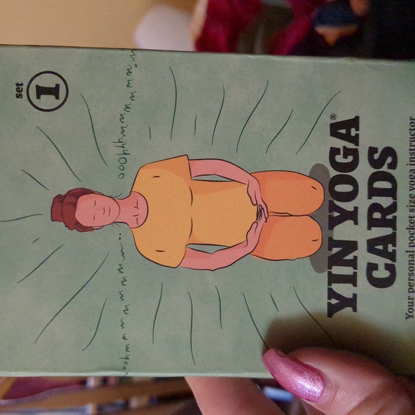 Yin Yoga Cards: Poses & Positions Practice Set With Instructions - Etsy
