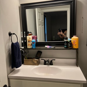 Over the Sink Shelf Over the Stove Spice Rack Farmhouse - Etsy