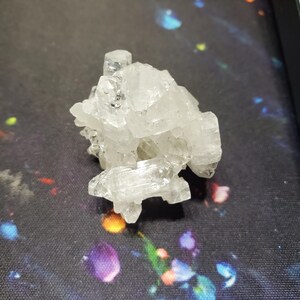 Purple Tourmaline Matrix Specimen, Unique Blue and Black Capped ...