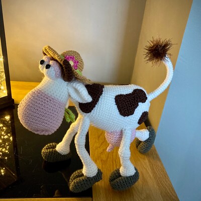 Amigurumi Pattern Moo-na Lisa English Version - Etsy