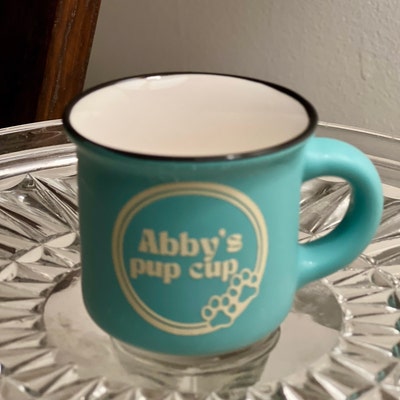 Reusable Pup Cup Custom Puppuccino Mug Dog Mom Gift 2oz Personalized ...