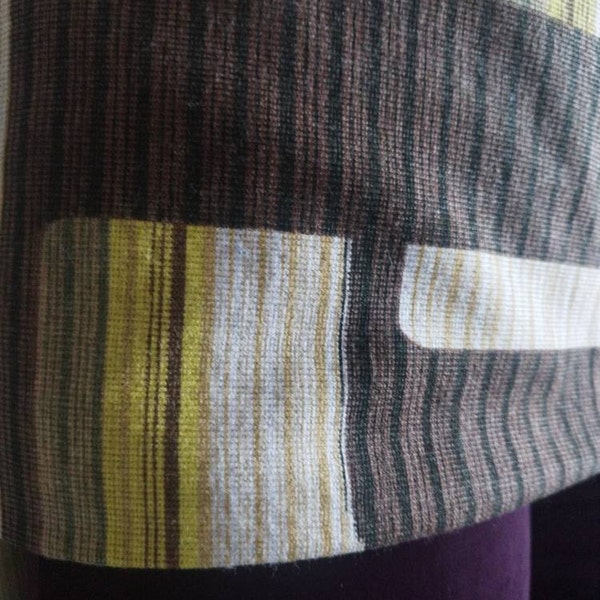 Vintage Fabric, 70s Fabric, Retro Fabric, Pink Flower Power, Mary Quant ...