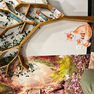 Rainbow Music Notes Wall Decal Set of 9 Watercolor Colorful - Etsy