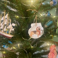 NAVY Seashells / Wedding Personalized Shells Table Name Plates Place ...