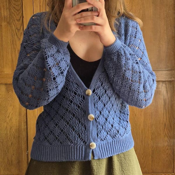 Lacey Dream Cardigan Crochet Pattern | Intermadiate/ Size Inclusive ...