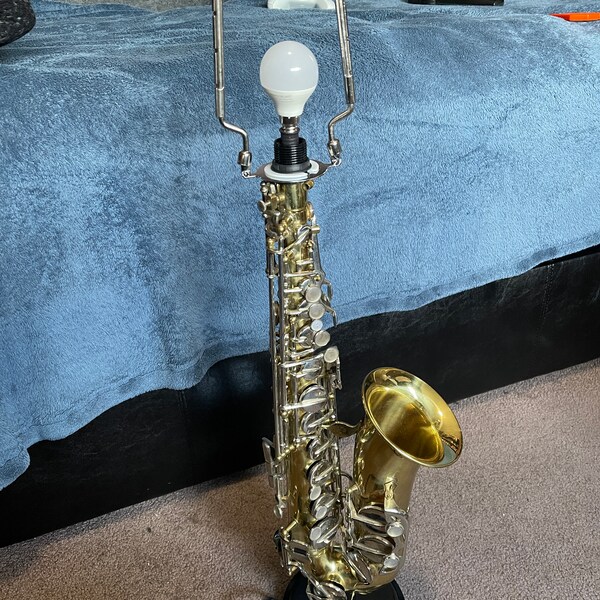 Custom Crafted Lamps: Unique Saxophone, Trumpet, Cornet, and Clarinet ...