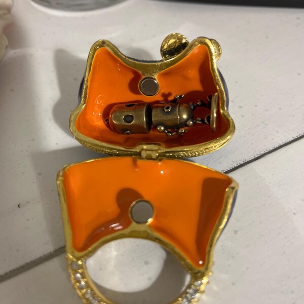 Bitsy, the Brass Robot Figurine - Etsy