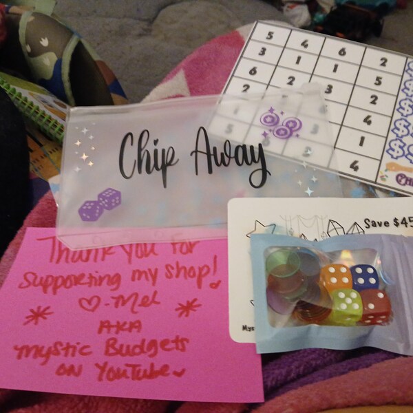 Chip Away Savings Challenge - Etsy