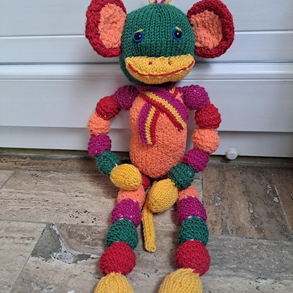 Loaf Cat Knitting Pattern, Mini Kitty Toy PDF Download, Easy Fun ...