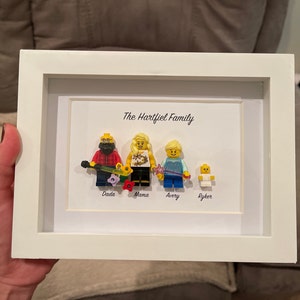Personalized Mini Me Minifigure Frame - Etsy