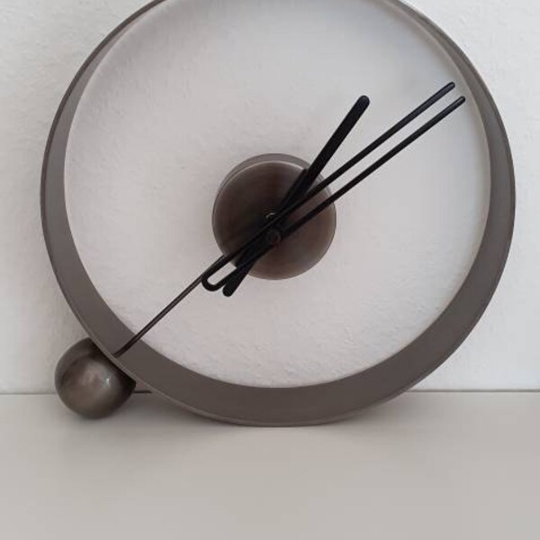 Table Clocks Modern, Wood Table Clocks, Clock on Stand, Unique Table ...