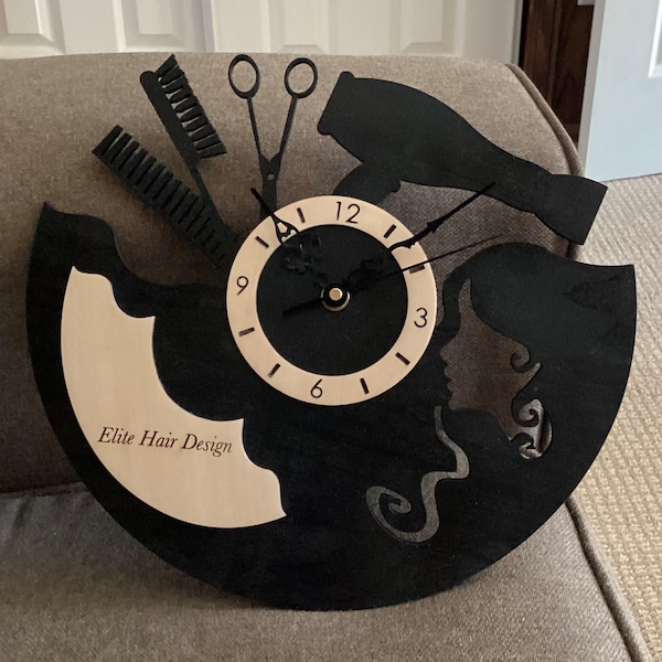 CUSTOM Math Clock- Engraved Math Gift With Name or Phrase of Your ...