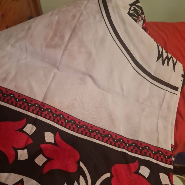 Maroon Njeti Cloth- Ancestral Cloth - Amabhayi - Masela a Badimo ...