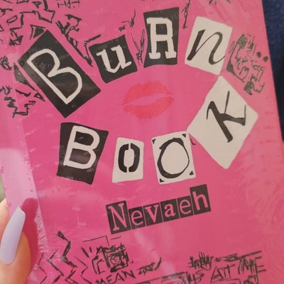 Burn Book Font, Burn Book Alphabet, Burn Book Letters, Mean Girls Party ...